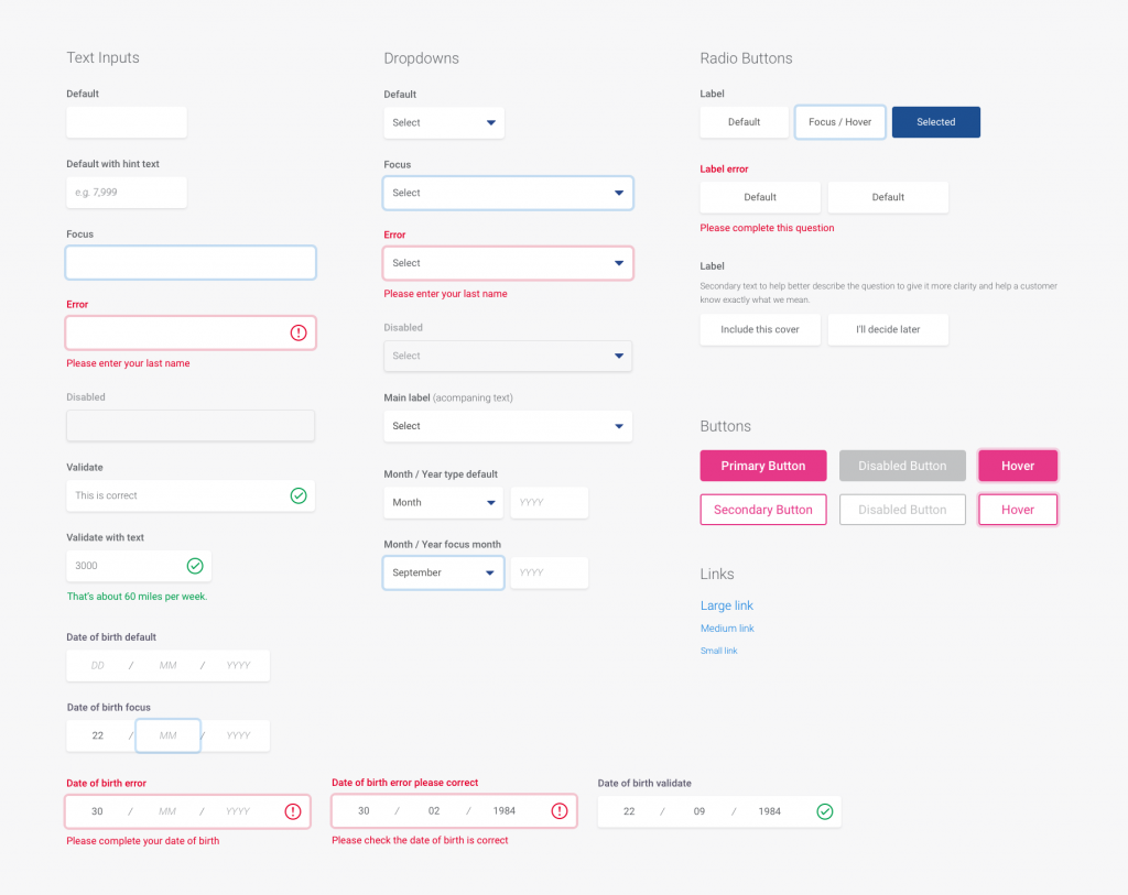 Experian Form Design System – James Kember